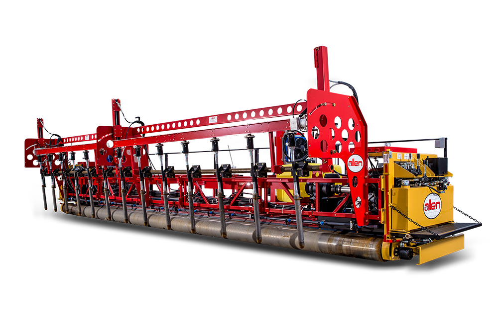 Triple Roller Tube Pavers | TRTP255T4 | Allen Engineering